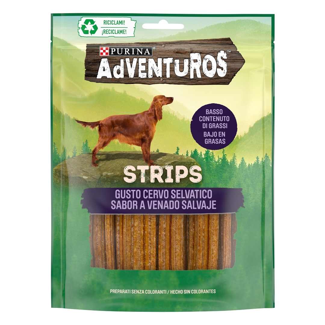 ADVENTUROS® Strips με γεύση άγριο ελάφι | Purina GR